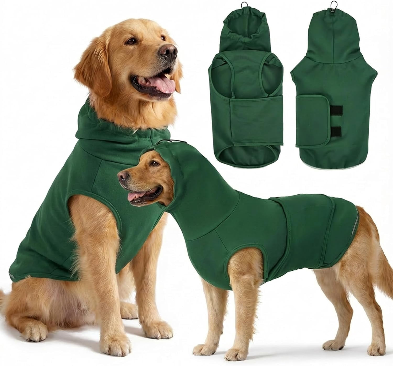 Thunder Vest for Dogs Anxiety, Dog Thunder Jacket for Thunder ...