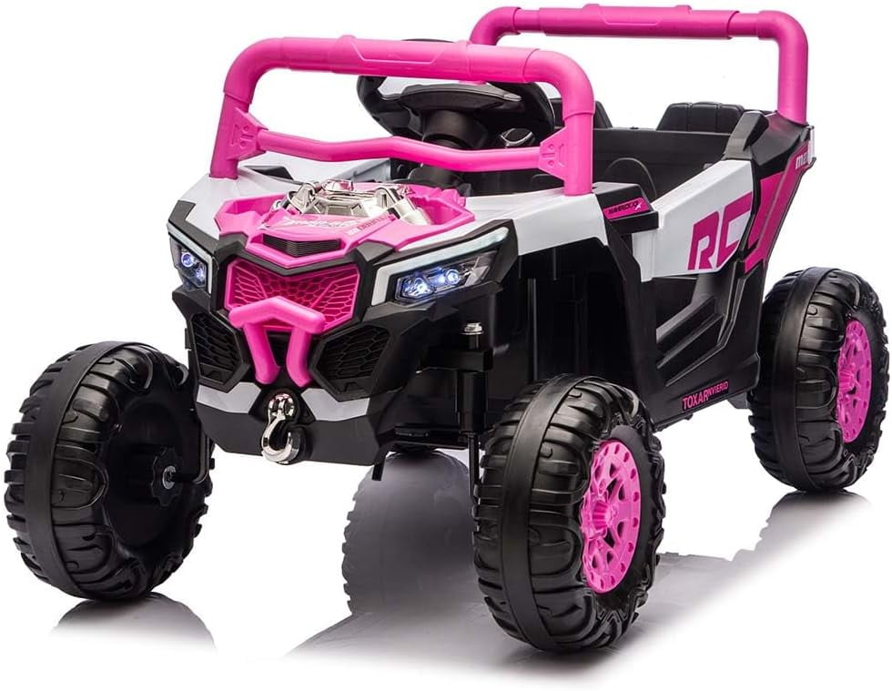 ThunderBolt 12V 2 Seater Kids Ride On Car, 2.4G Remote Control Electric ...