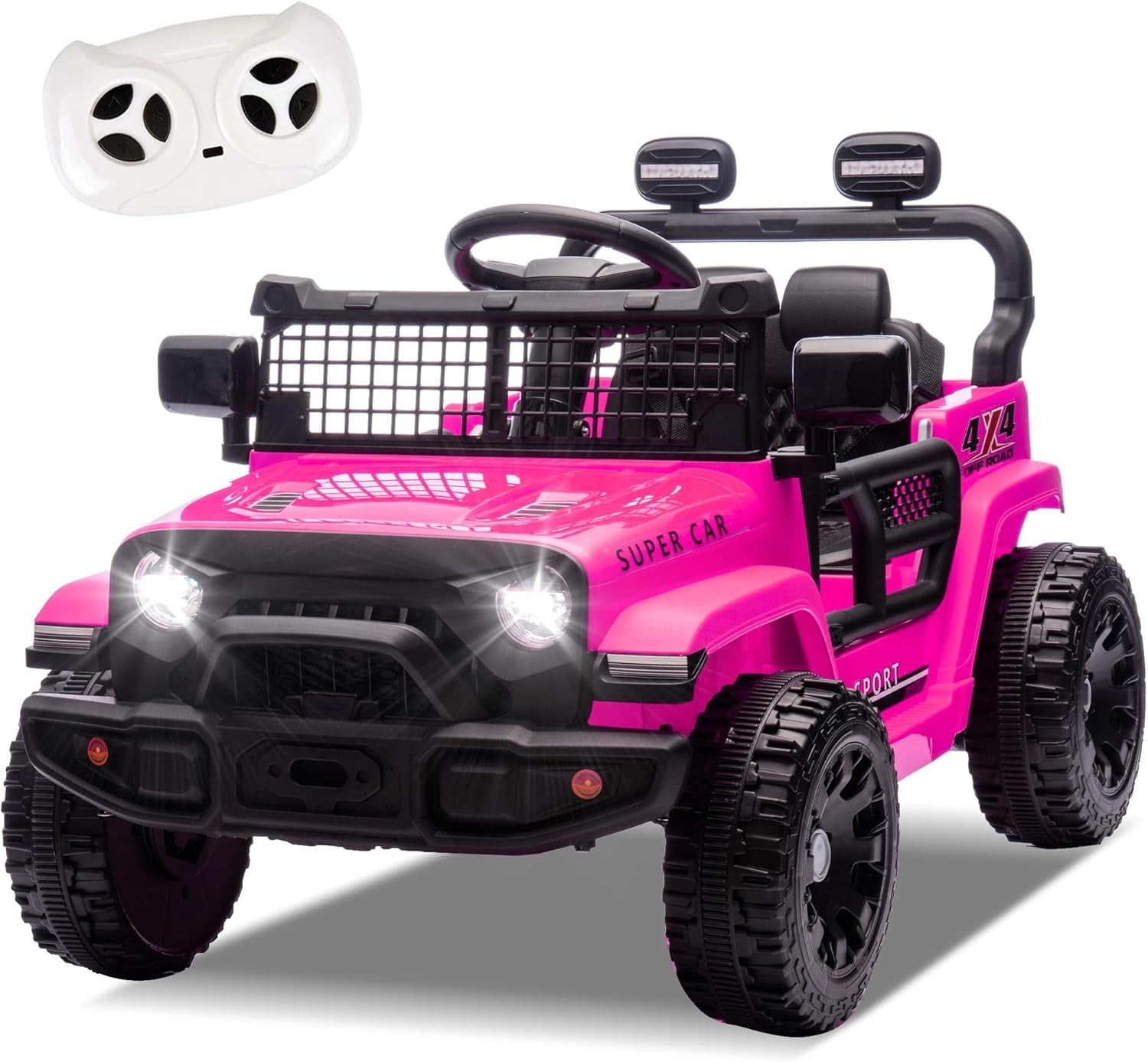 ThunderBolt 24V Ride on Electric Truck Car for Kids w/ Remote Control ...