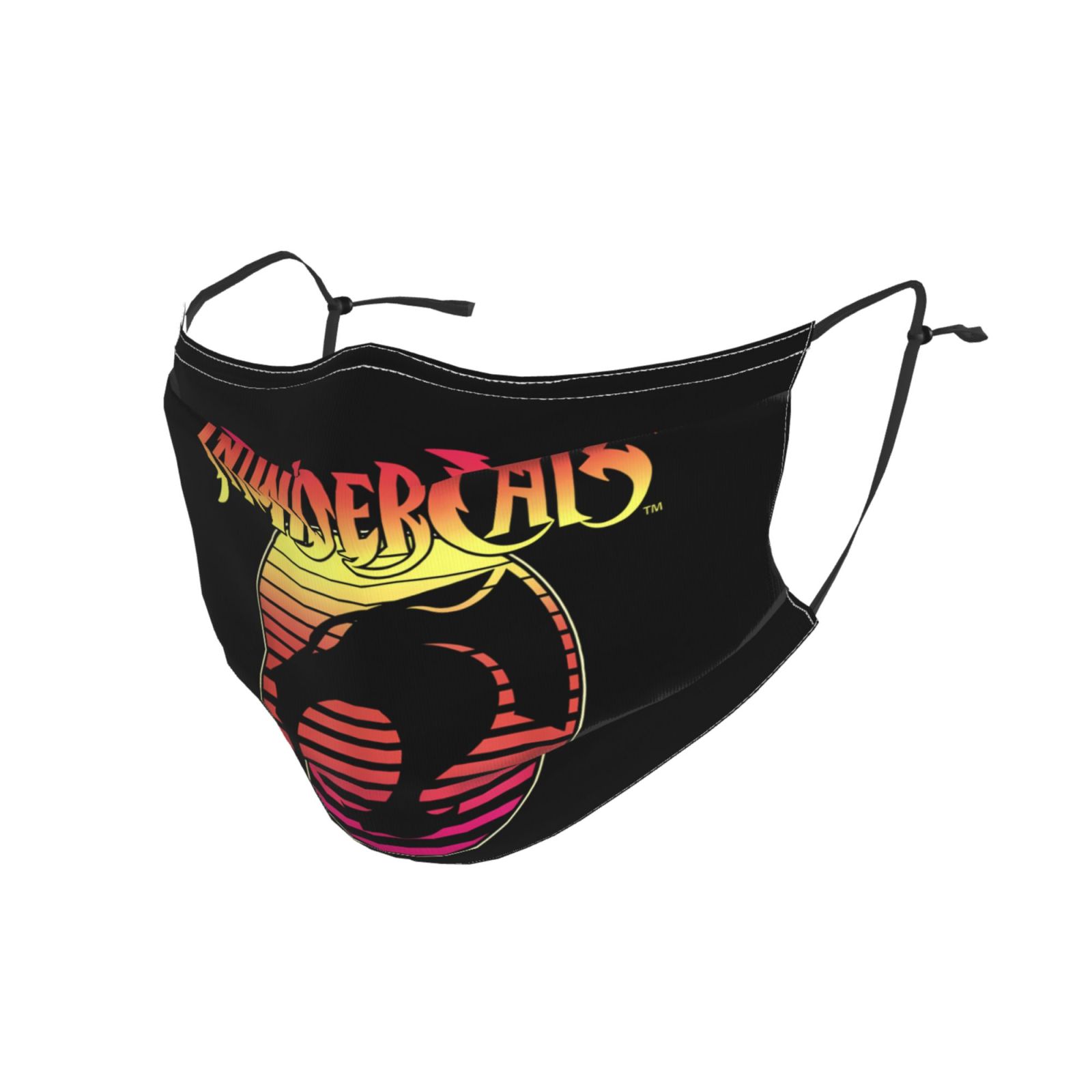 ThunderCats Adult Pleated Dust Mask With Filter ,Adjustable around Head ...