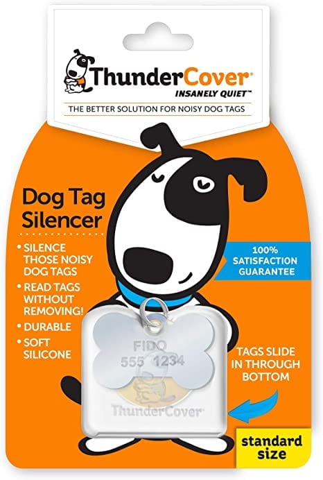 ThunderCover Dog Tag Silencer - Clear - Walmart.com