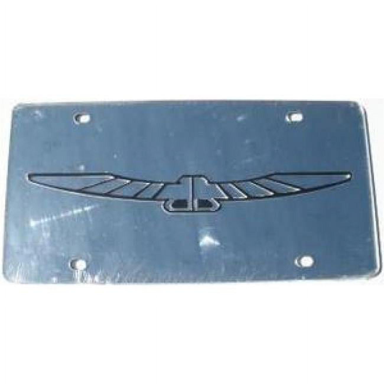 Thunderbird Silver Laser Cut License Plate - Walmart.com