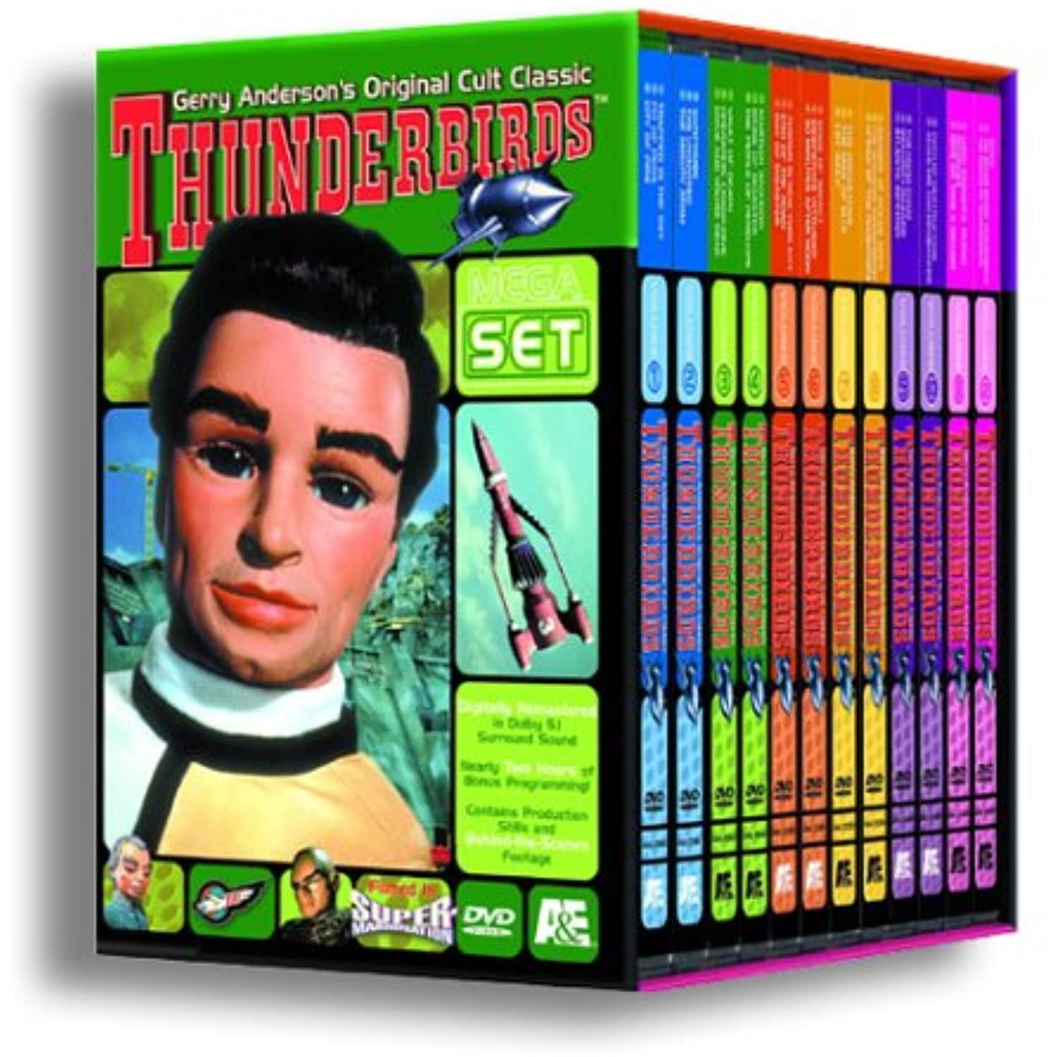Thunderbirds Megaset (Complete 12 Volume Set) [DVD] - Walmart.com