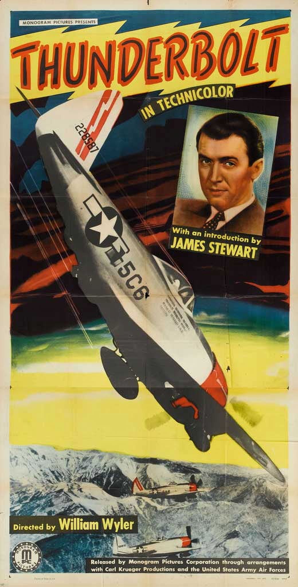 Thunderbolt - movie POSTER (Style A) (11" x 17") (1947) - Walmart.com