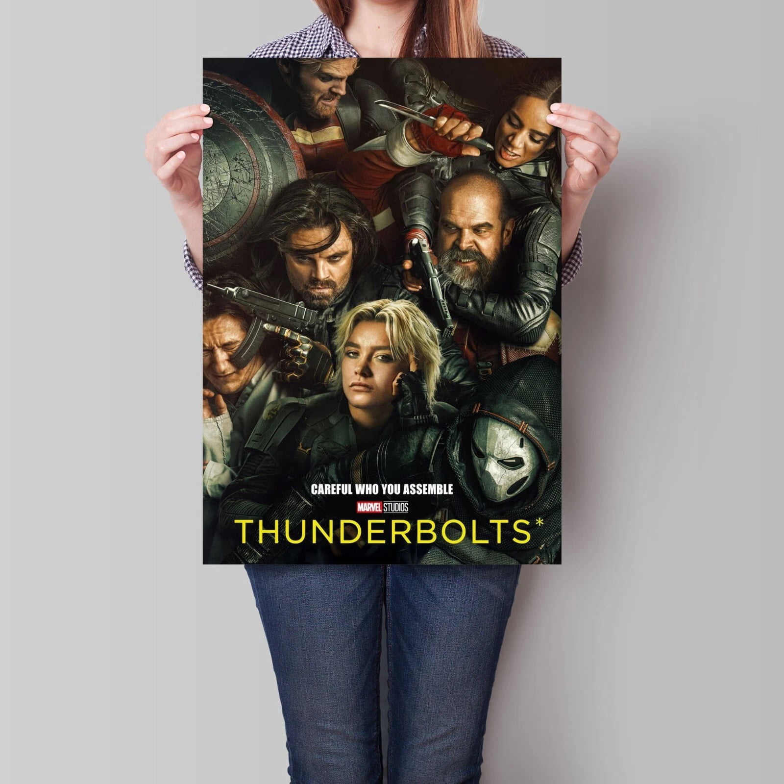 Thunderbolts 2025 Movie Poster and Canvas, Photo Wall Art Multi Size ...