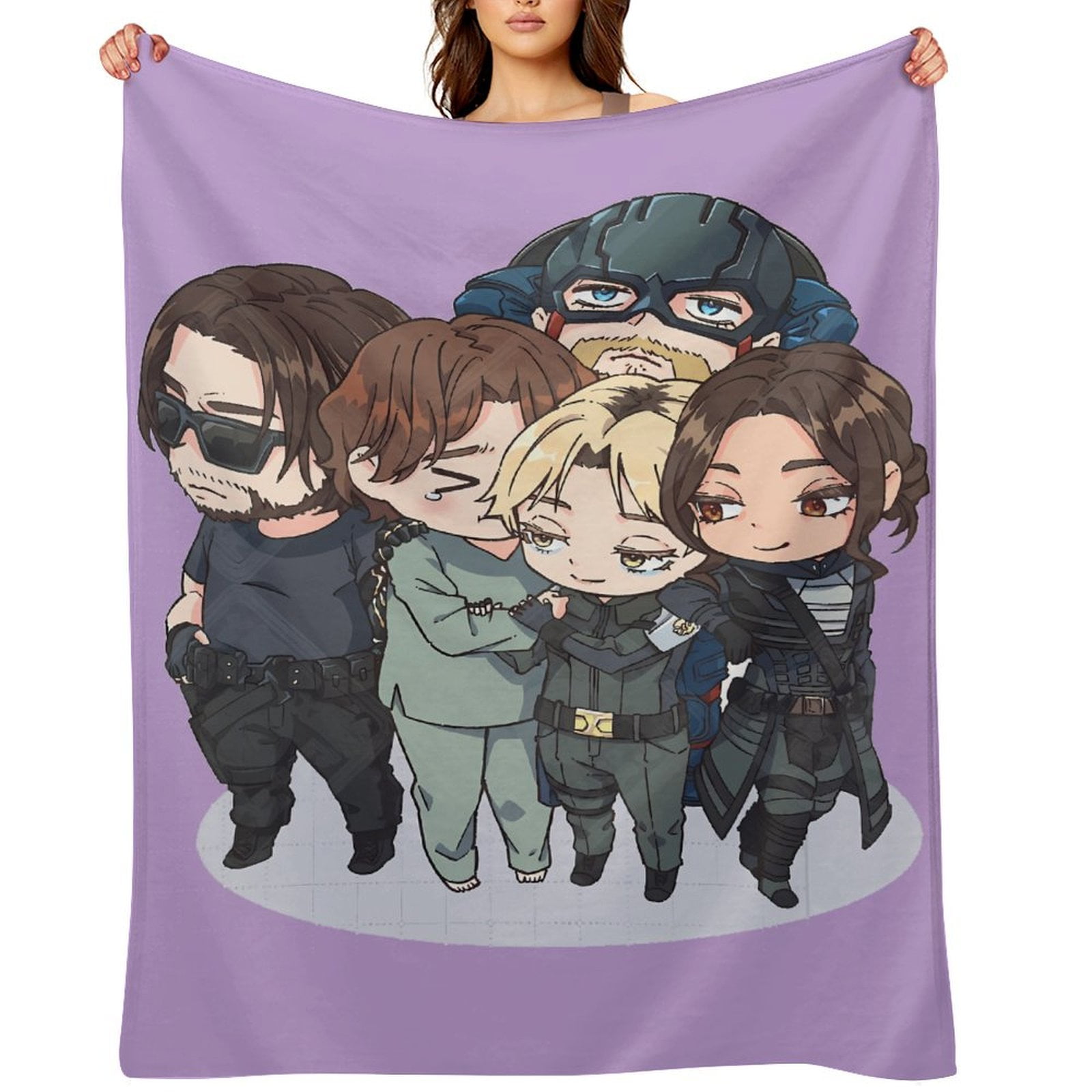 Thunderbolts Flannel Blanket For Napping Cover For Sofa Bed For Living ...