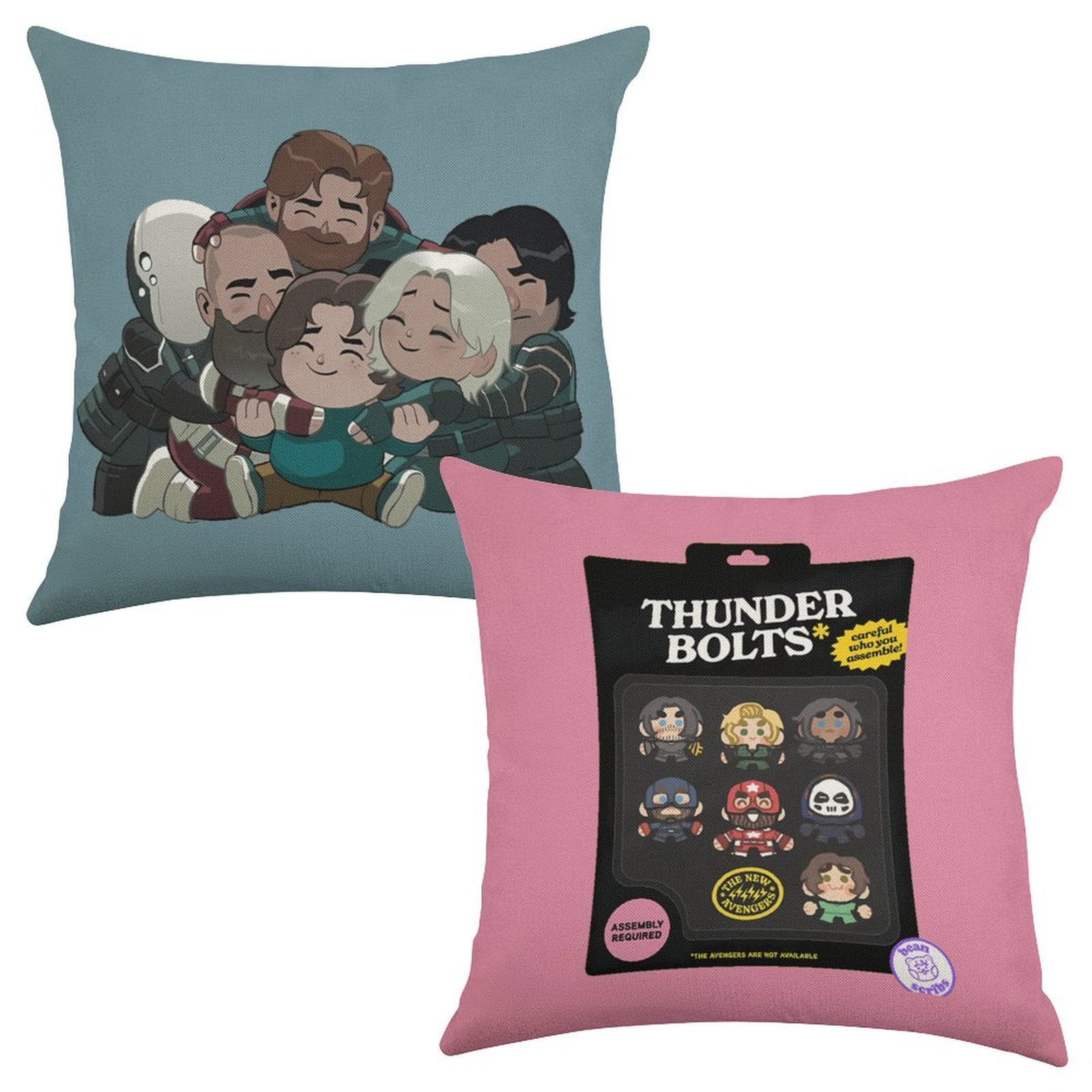 Thunderbolts Thunderbolts Imitation Linen Pillowcases Two-pack Soft and Fashionable Pillow Dust ...