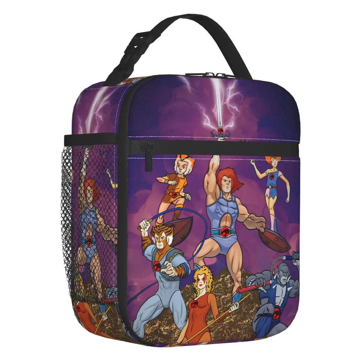 Thundercats Insulated Lunch Tote Bag for Women HiMan Cheetara Portable ...