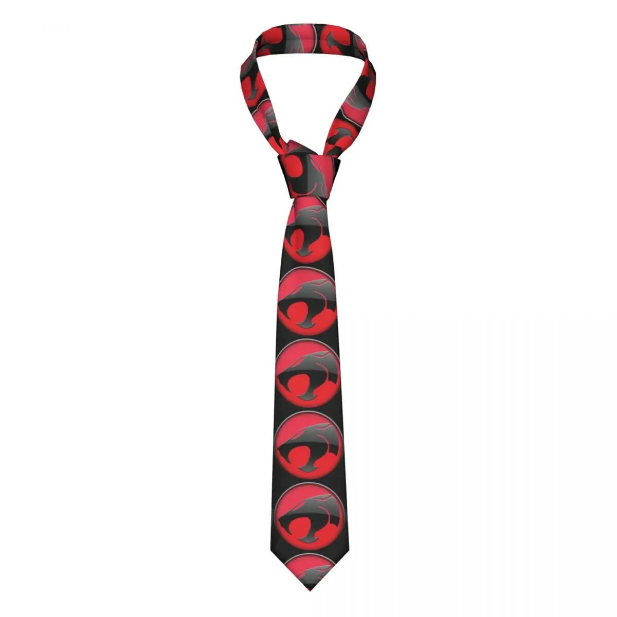 Thundercats Logo Necktie Men Slim 8 cm Thundercats Vs HiMan Cheetara ...