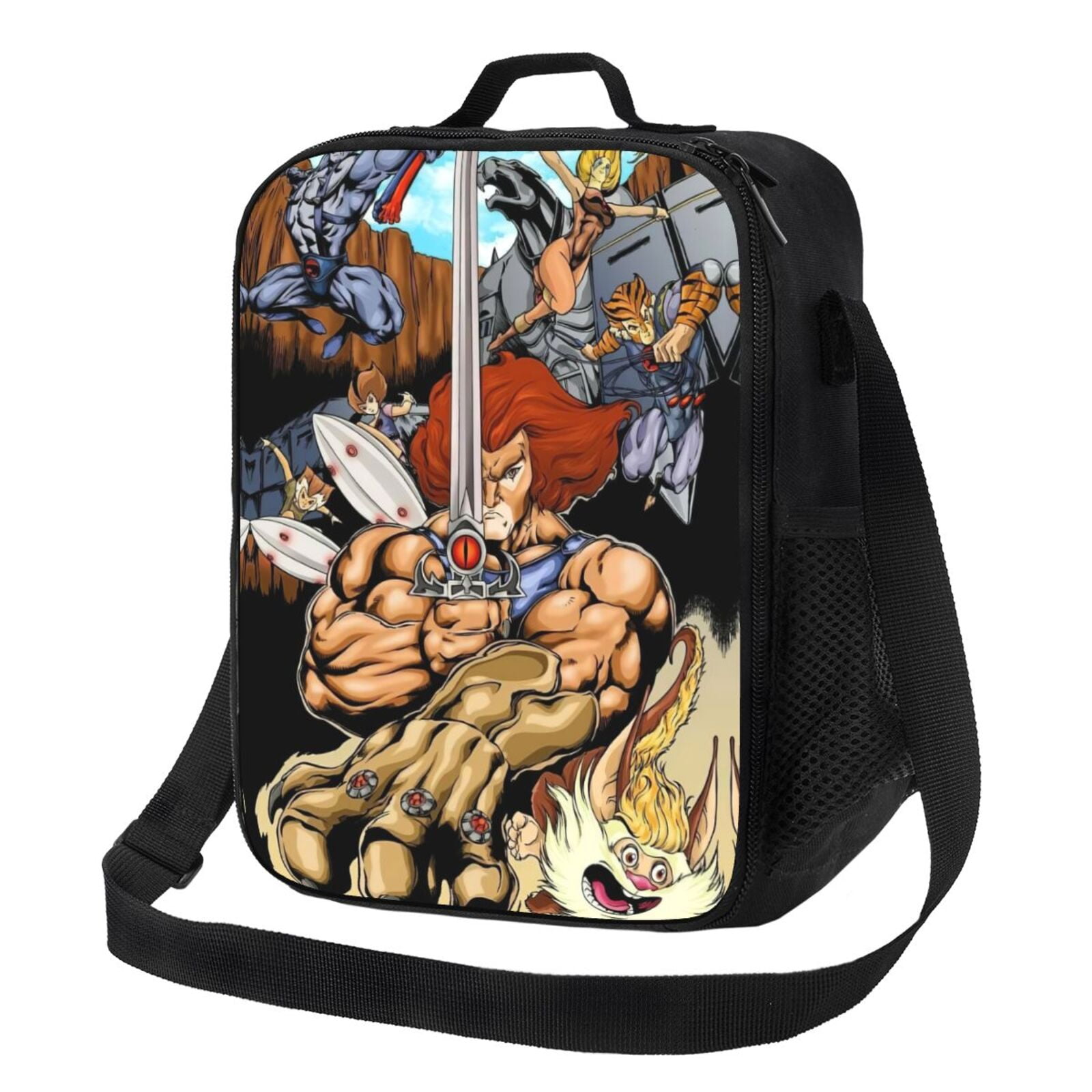 Thundercats Lunch Bag Thermal Tote with Shoulder Strap for Adults ...