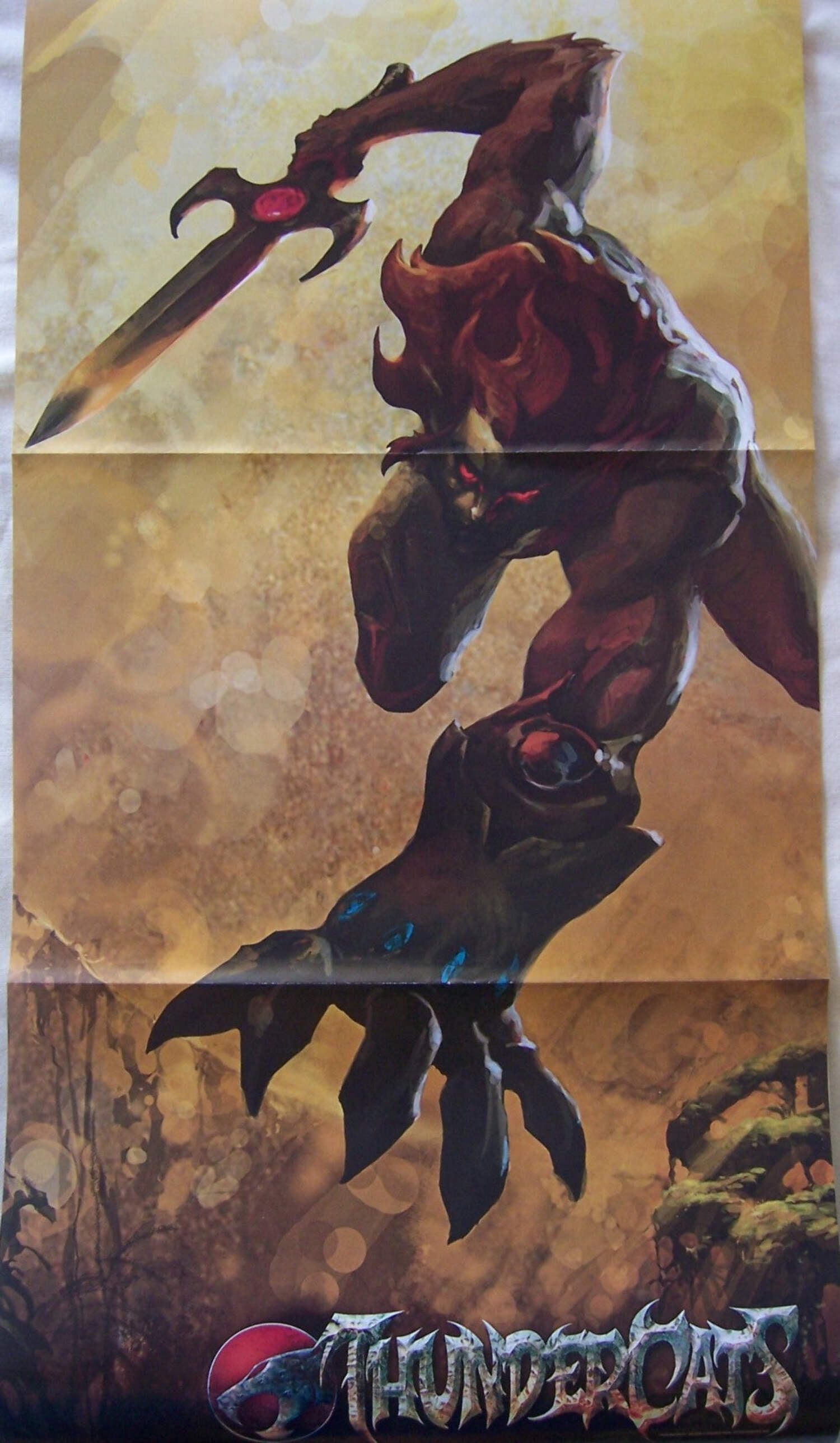 Thundercats and Young Justice 2011 Comic-Con 2 sided promo poster ...
