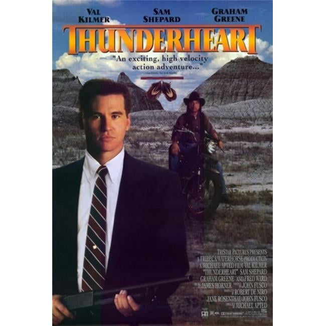 Thunderheart Movie Poster - 11 x 17 in. - Walmart.com