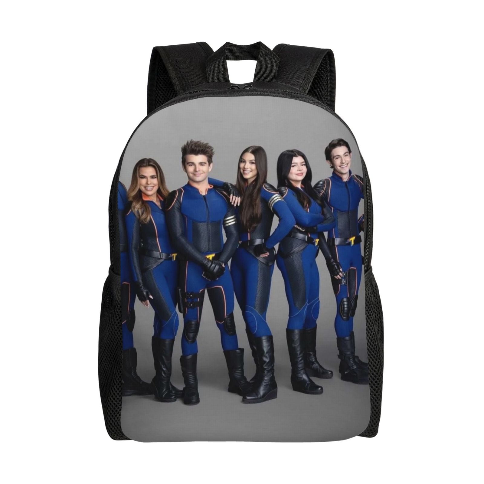 Thunderman Backpack Laptop School Bag Student Satchel Lightweight Basic ...