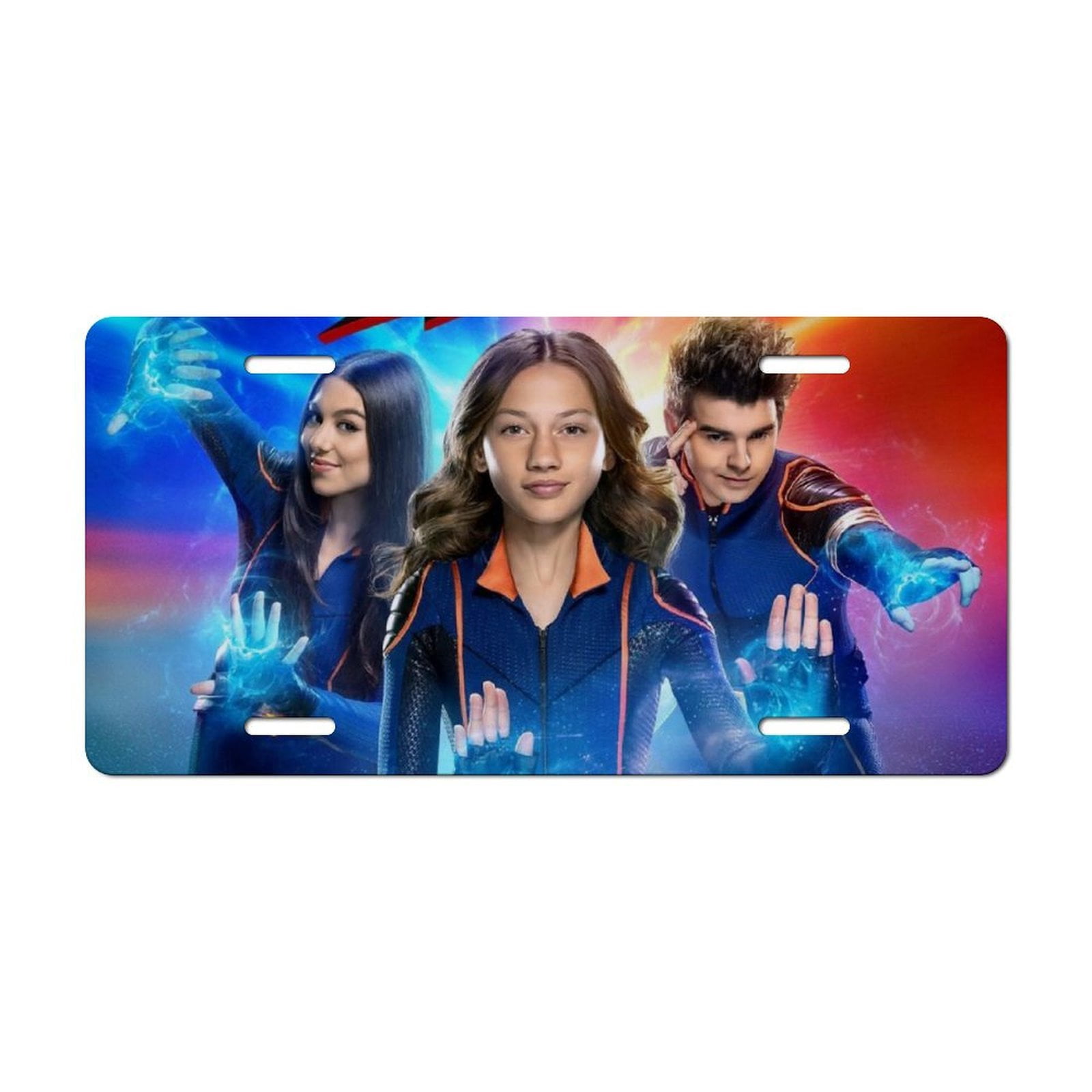 The Thundermans Undercover License Plate Cover Aluminum For Various Car ...