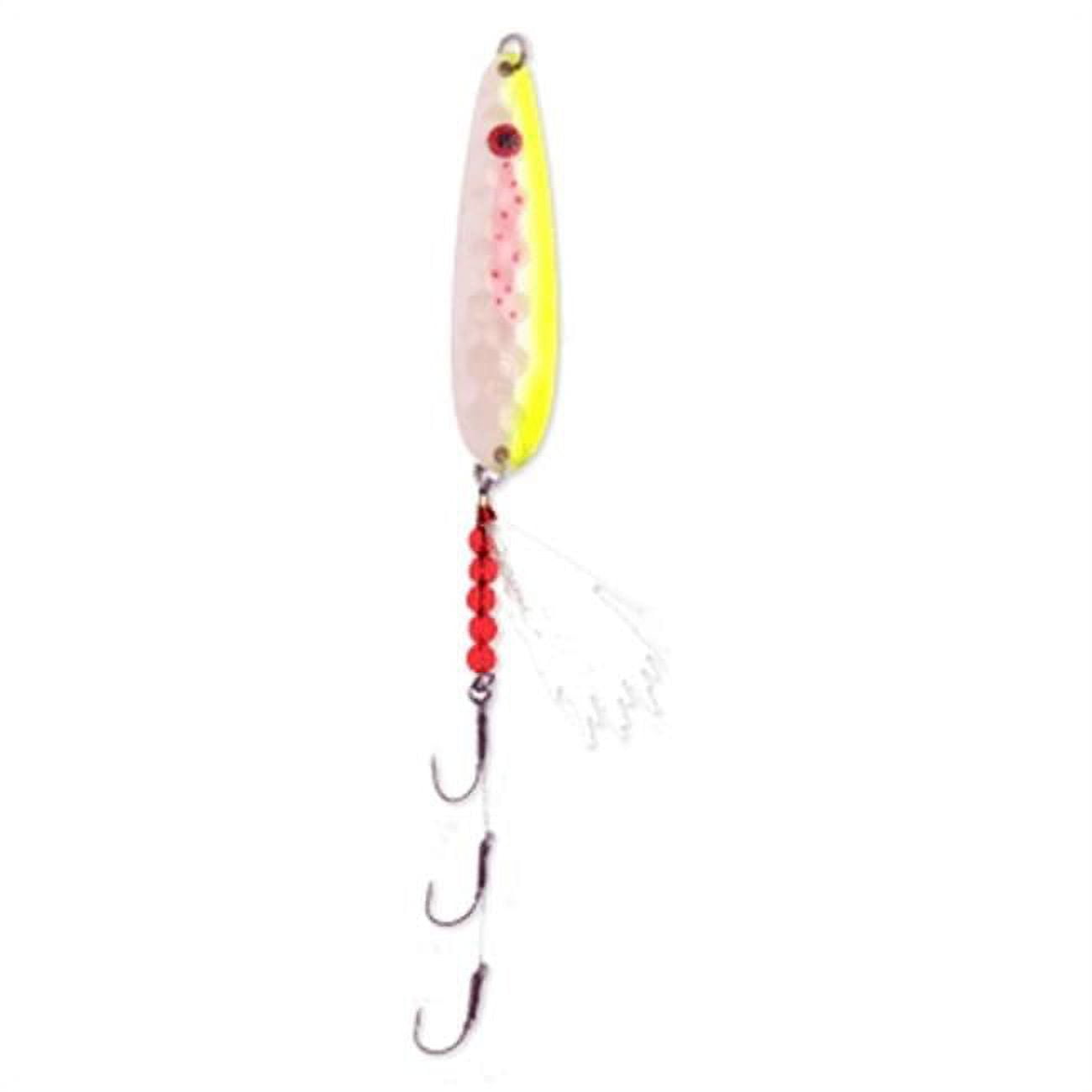 Thundermist Lures SP2-H-700 SP Bucktail Viper Spoon, Bleeding, Pearl ...