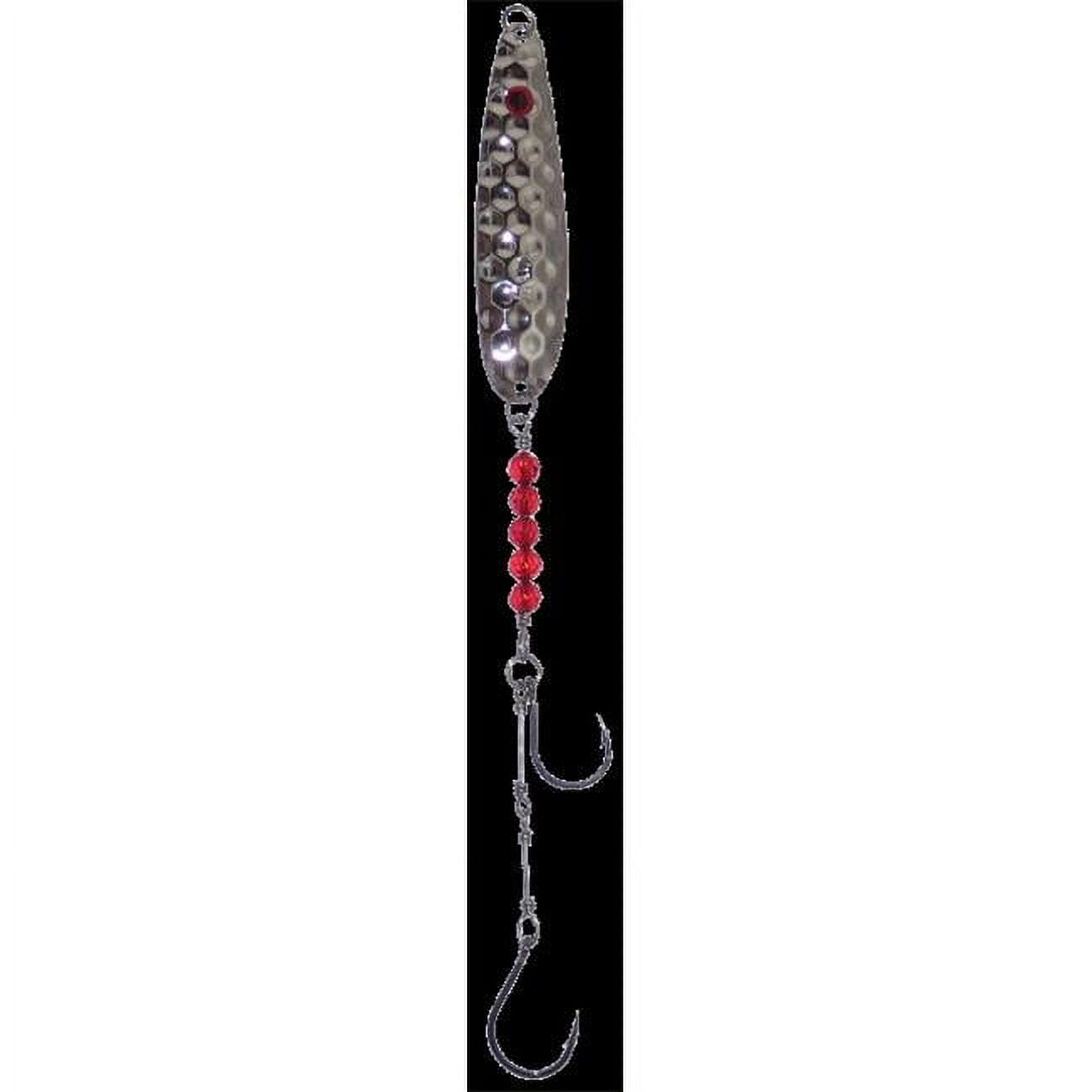Thundermist Lures SS20-B-600 Super Strong Bucktail Viper Spoon, Silver ...