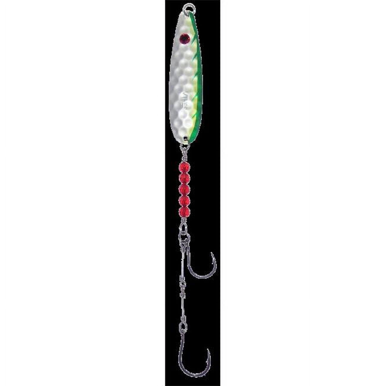 Thundermist Lures SS20-B-750 Super Strong Bucktail Viper Spoon, Green ...