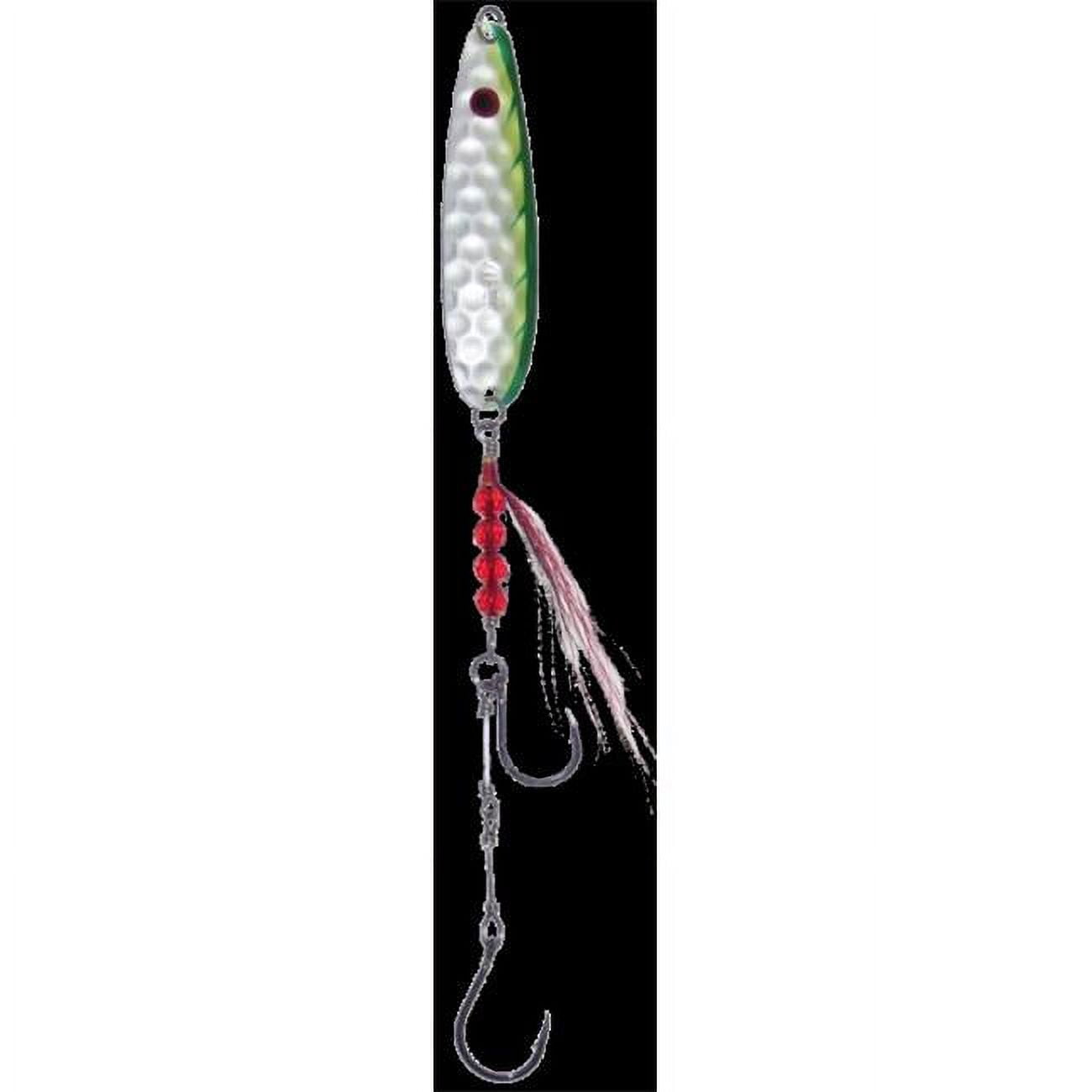 Thundermist Lures SS20-H-750 Super Strong Bucktail Viper Spoon, Green ...