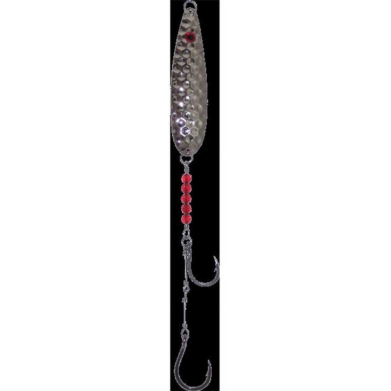 Thundermist Lures SS40-B-600 Super Strong Viper Spoon, Beeded & Silver ...