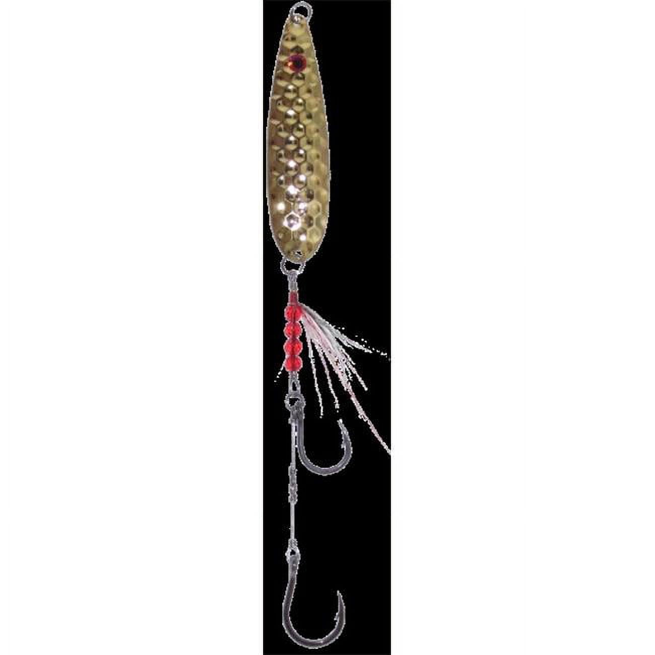 Thundermist Lures SS40-H-600 Super Strong Bucktail Viper Spoon, Silver ...