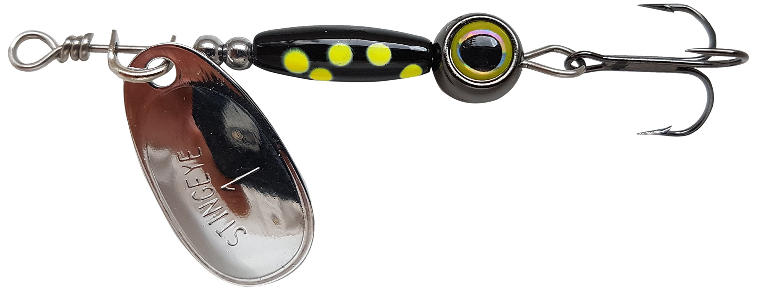 Thundermist Lure Company Eye#1-S-by-BLK Stingeye Spinner Fishing Lure ...