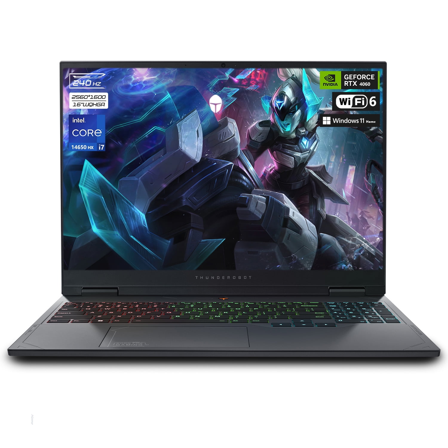 Thunderobot Gaming Laptop, 16" QHD 240Hz,Intel i7-14650HX, NVIDIA GeForce 4060, 64GB RAM, 4TB ...