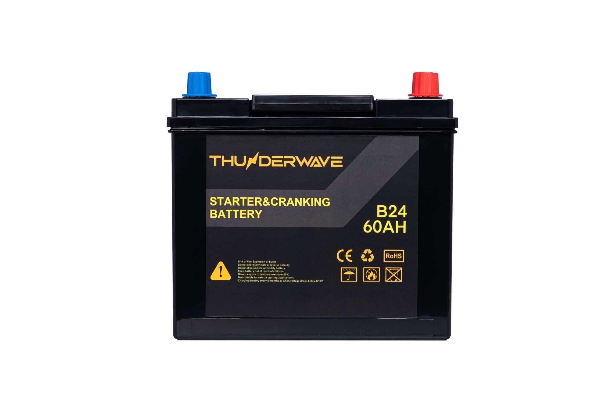 Thunderwave B24 60AH Lithium Battery 12.8 V Vehicle Battery Group 51 ...