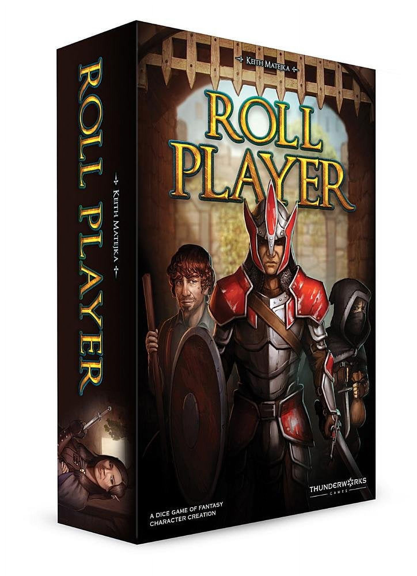 Thunderworks Games - Roll YPF5 Player Board Game | A Dice Game of ...