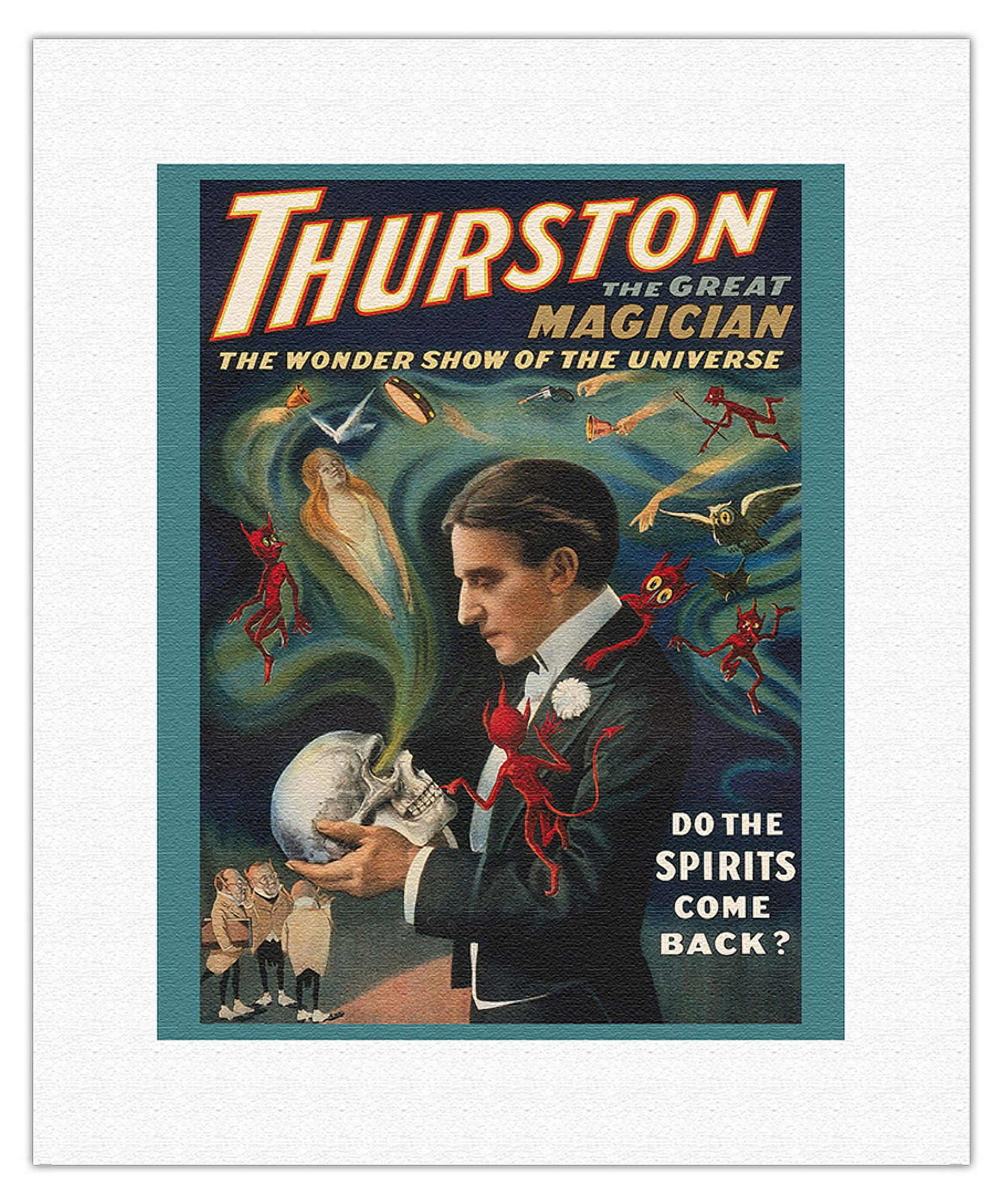 Thurston The Great Magician - Do The Spirits Come Back? - Vintage Magic ...