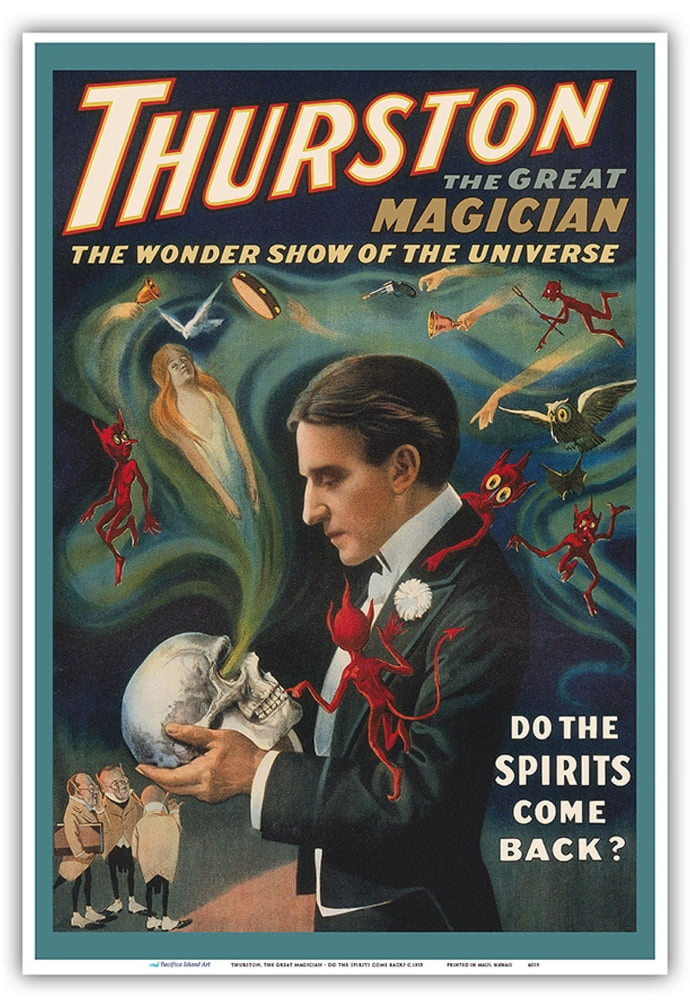 Thurston The Great Magician - Do The Spirits Come Back? - Vintage Magic ...