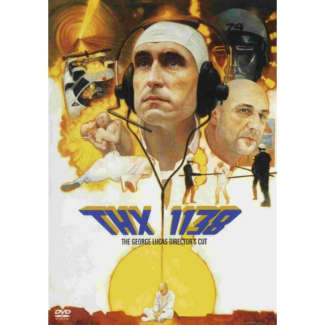 Thx 1138 Movie poster Metal Sign 8inx 12in Art Print on Metal 8x12 ...