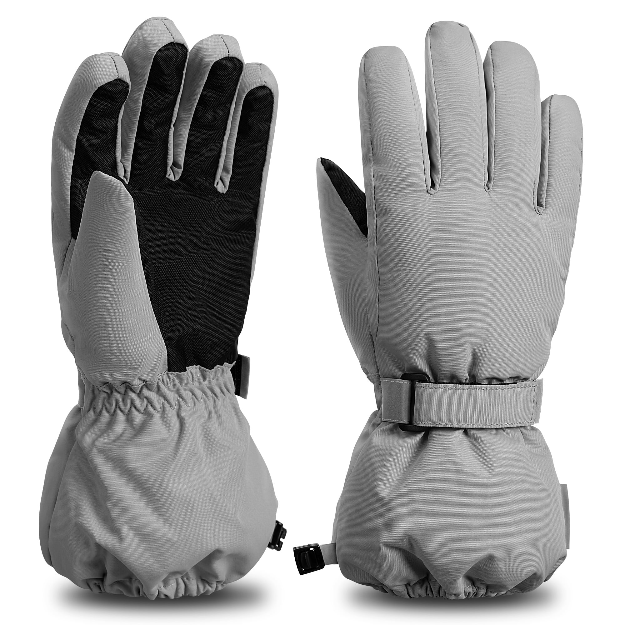 ThxToms Kids Winter Gloves Waterproof Ski Snow Gloves for Boys & Girls ...