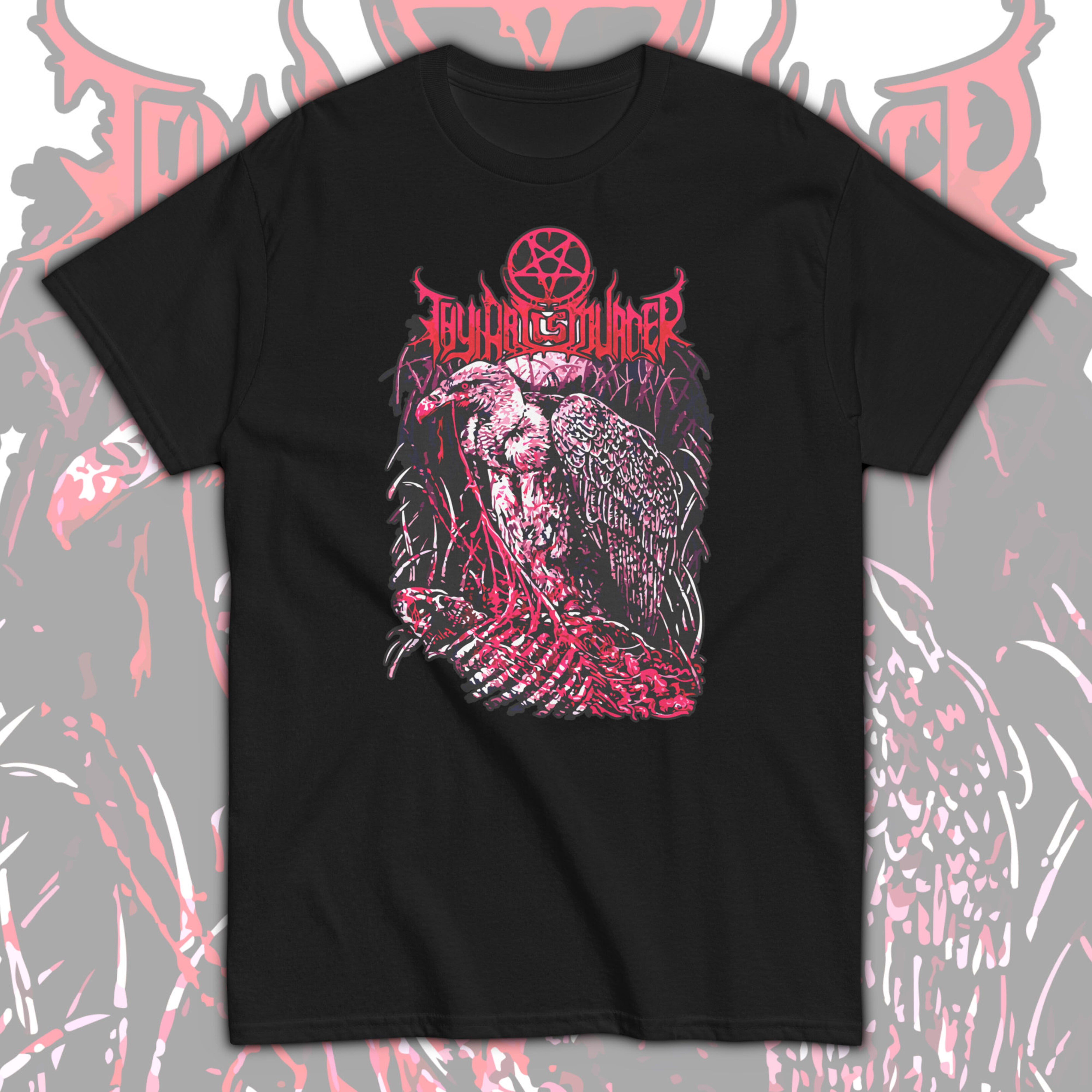 Thy Art Is Murder Premium Cotton T-shit | Deathcore CLothing - Walmart.com