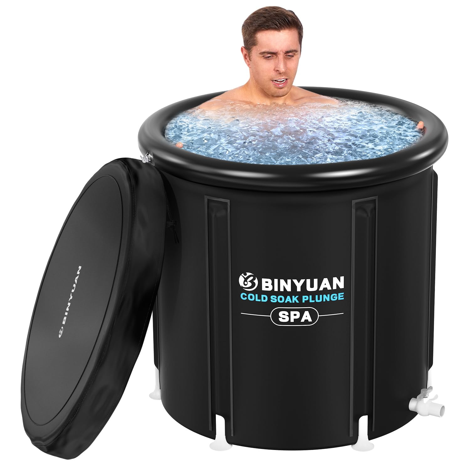 Thy-Hom 374L (99 Gal) Ice Bath Tub Portable Cold Tub/ Hot Tub for ...
