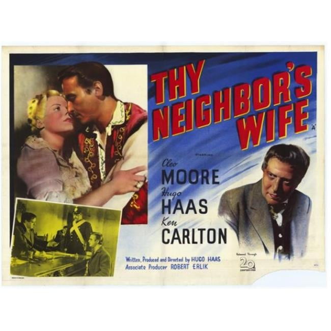 Thy Neighbors Wife Movie Poster - 27 x 40 in. - Walmart.com