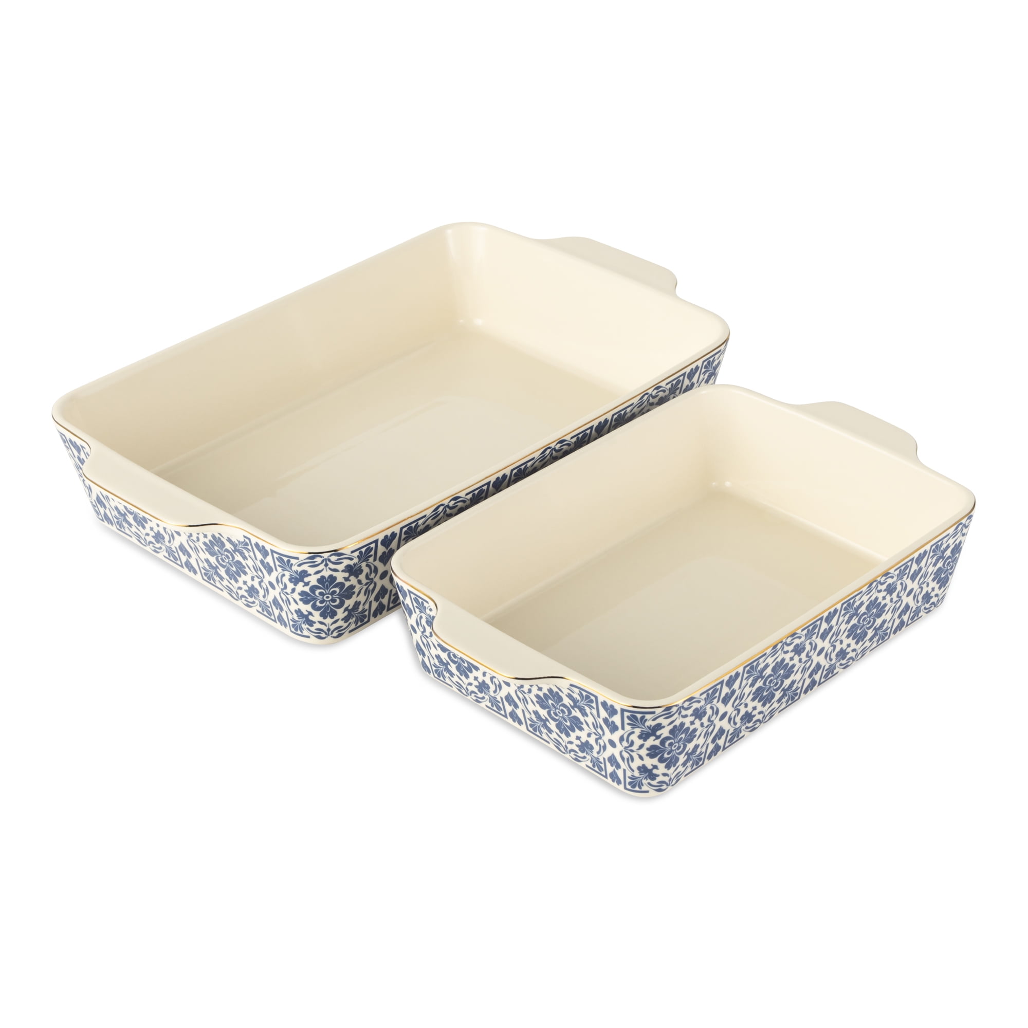 Thyme & Table 2-Piece Ceramic Baking Dish Set - Margo Collection ...