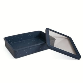 Pyrex Glass Baking Dish 9x13 Inches Tinted Smoke Grey with Airtight Lid ...