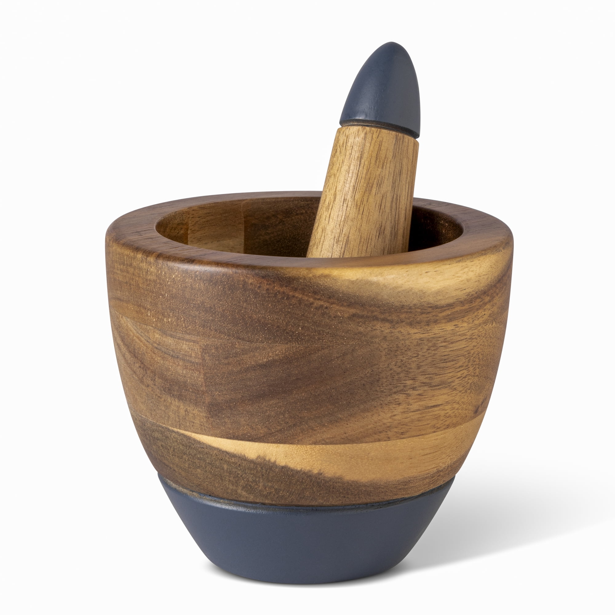 Thyme & Table Acacia Wood Mortar & Pestle - Walmart.com