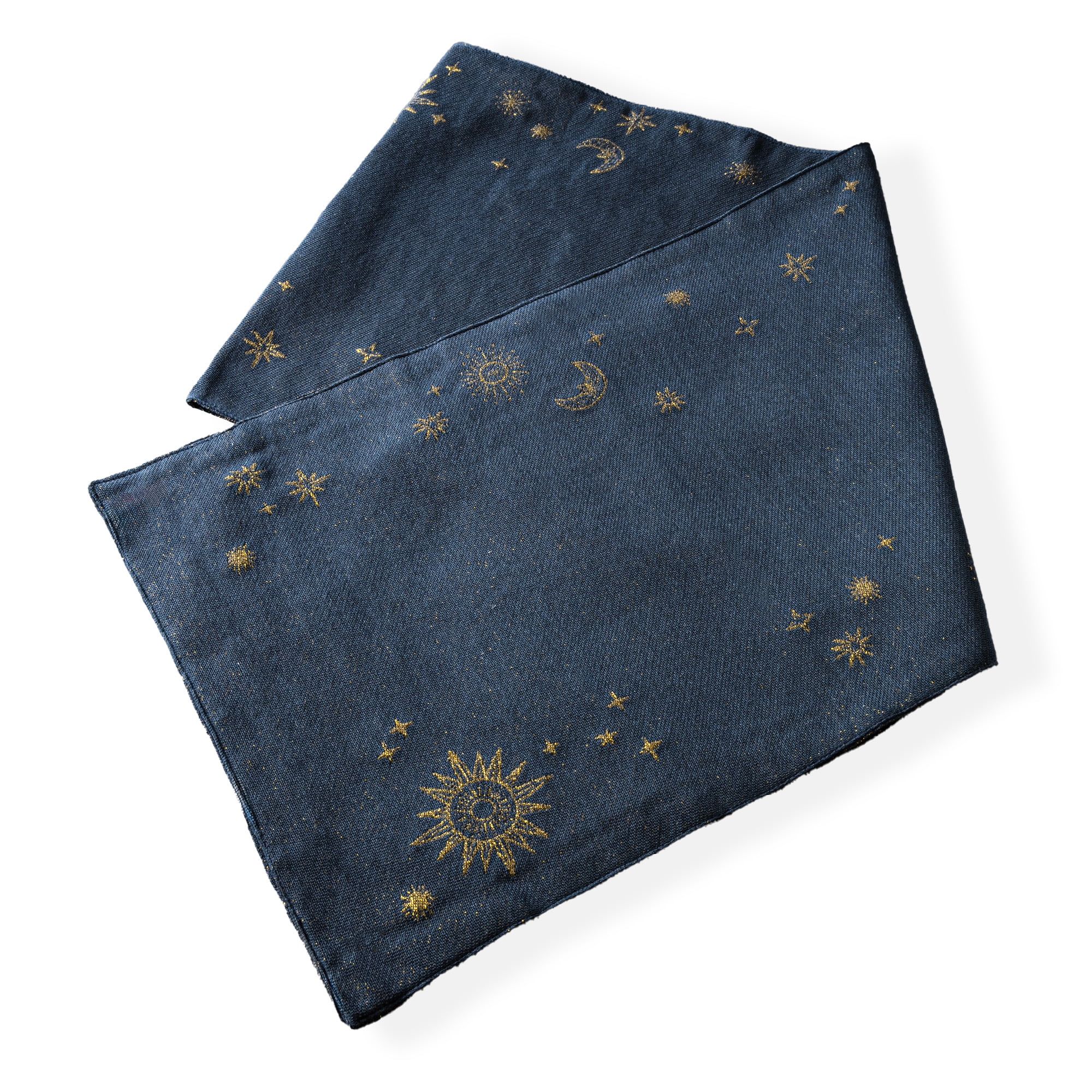 Thyme & Table Celestial Table Runner, Navy, Gold-Tone, 14" W x 72"L ...