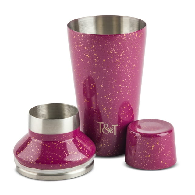 Thyme & Table Cocktail Shaker, Magenta Sparkle - Walmart.com