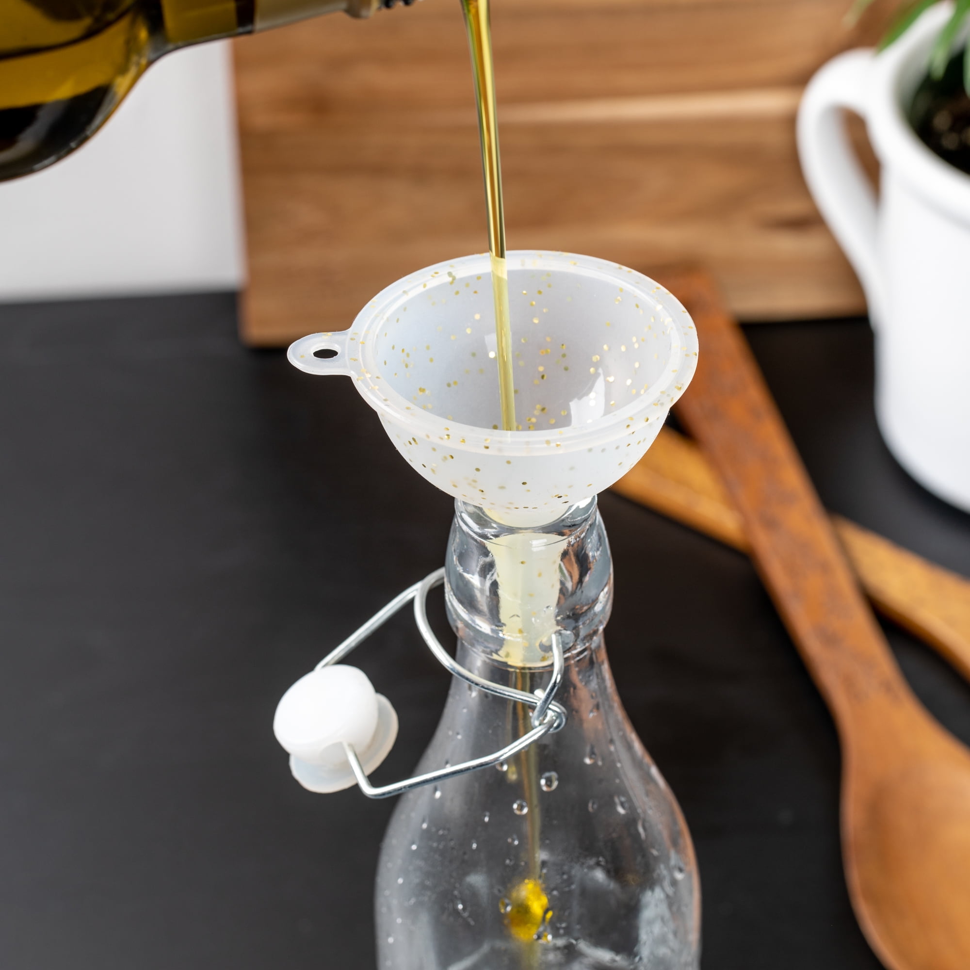 Thyme & Table Mini Silicone Funnel - Kitchen Essential - Walmart.com