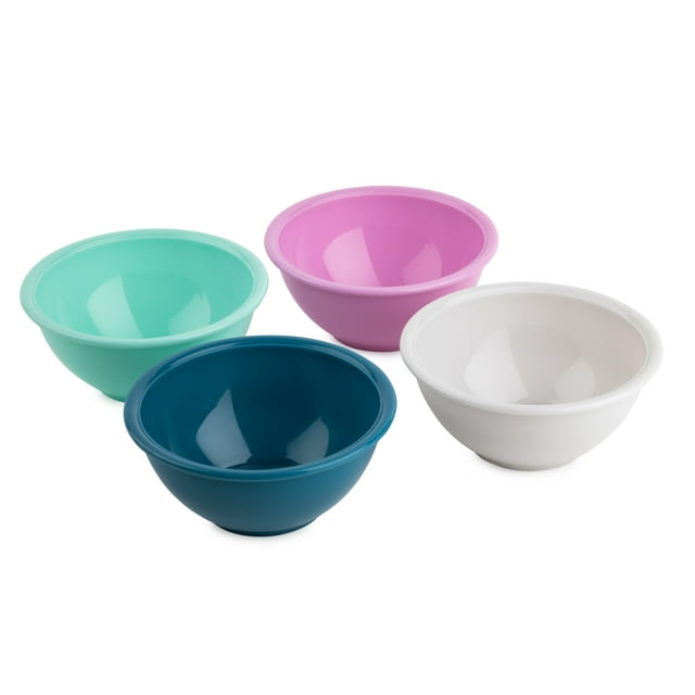 Thyme & Table Round Mini Mixing Bowls, 4-Piece Set, Multi-Color ...