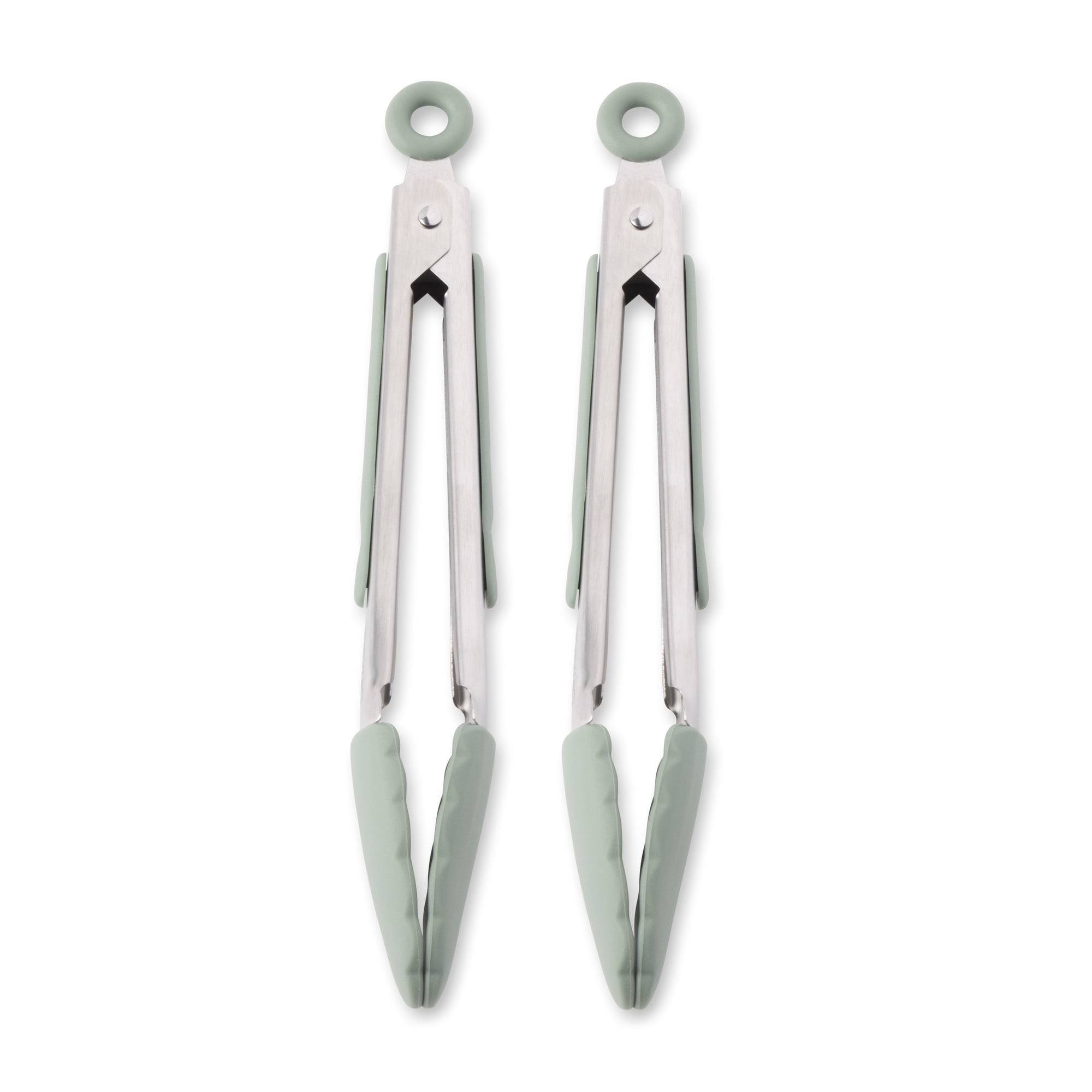 Thyme & Table Rust Resistant Silicone Mini Tongs (2 Count) - Walmart.com