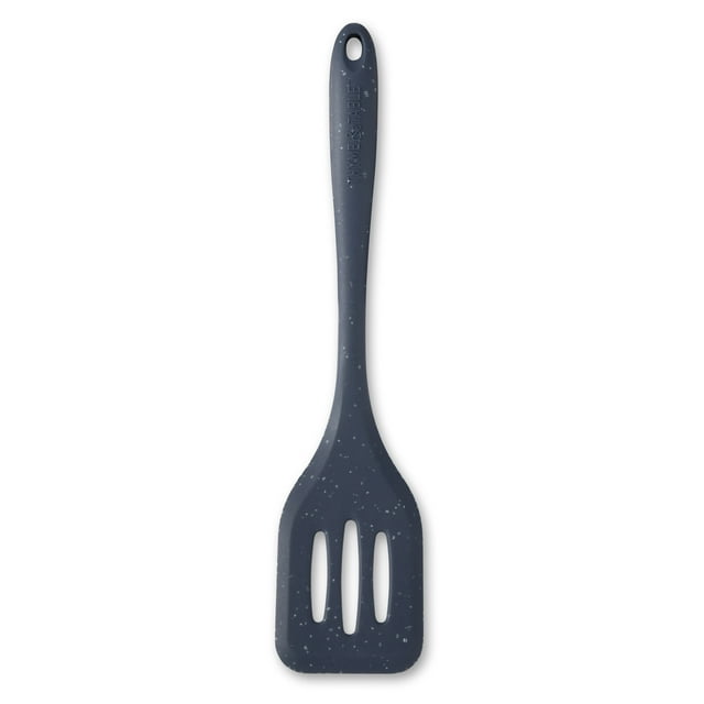 Thyme & Table Silicone Slotted Turner, Speckled Blue - Walmart.com