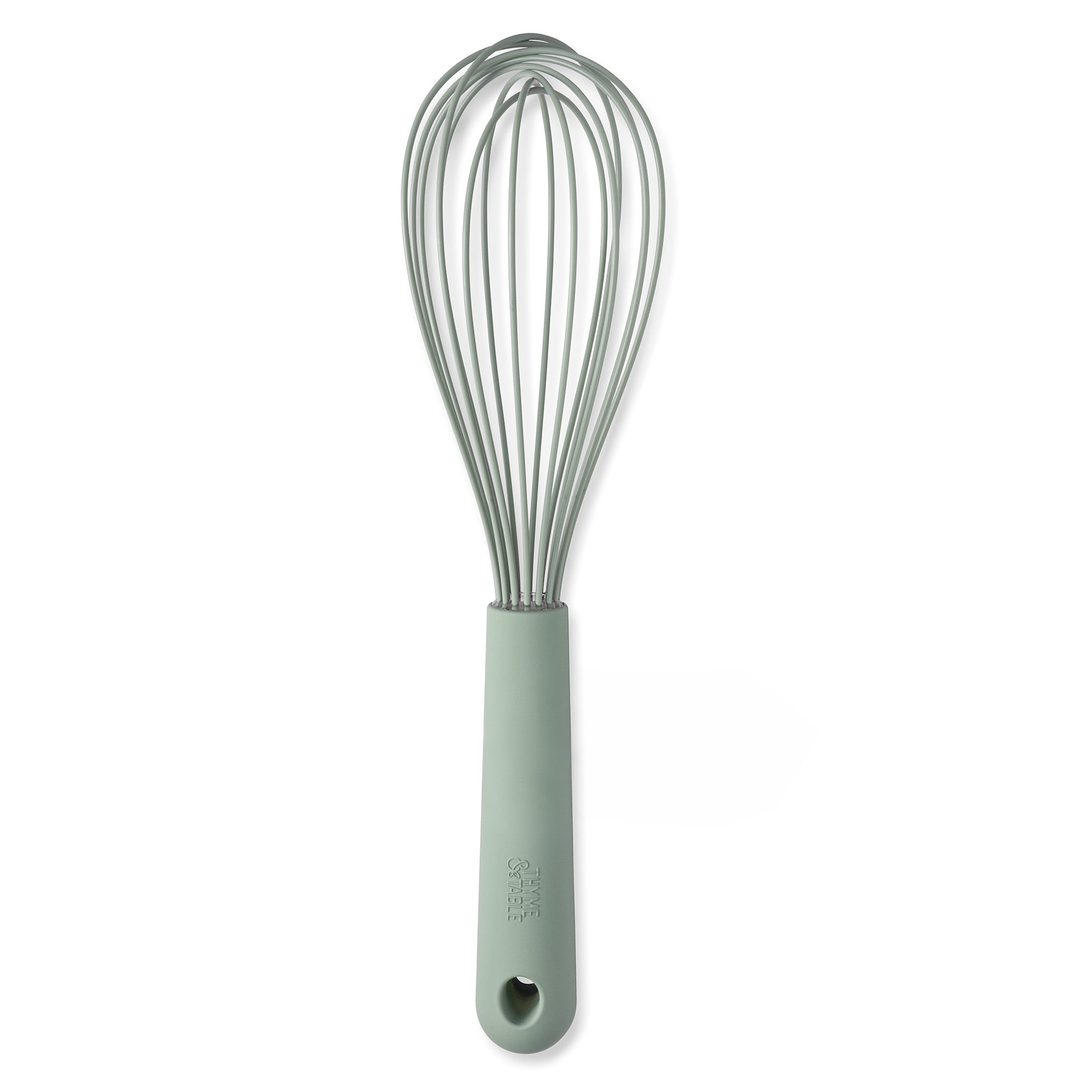 Thyme & Table Silicone Whisk Sage - Heat Resistant Kitchen Cooking Tool ...