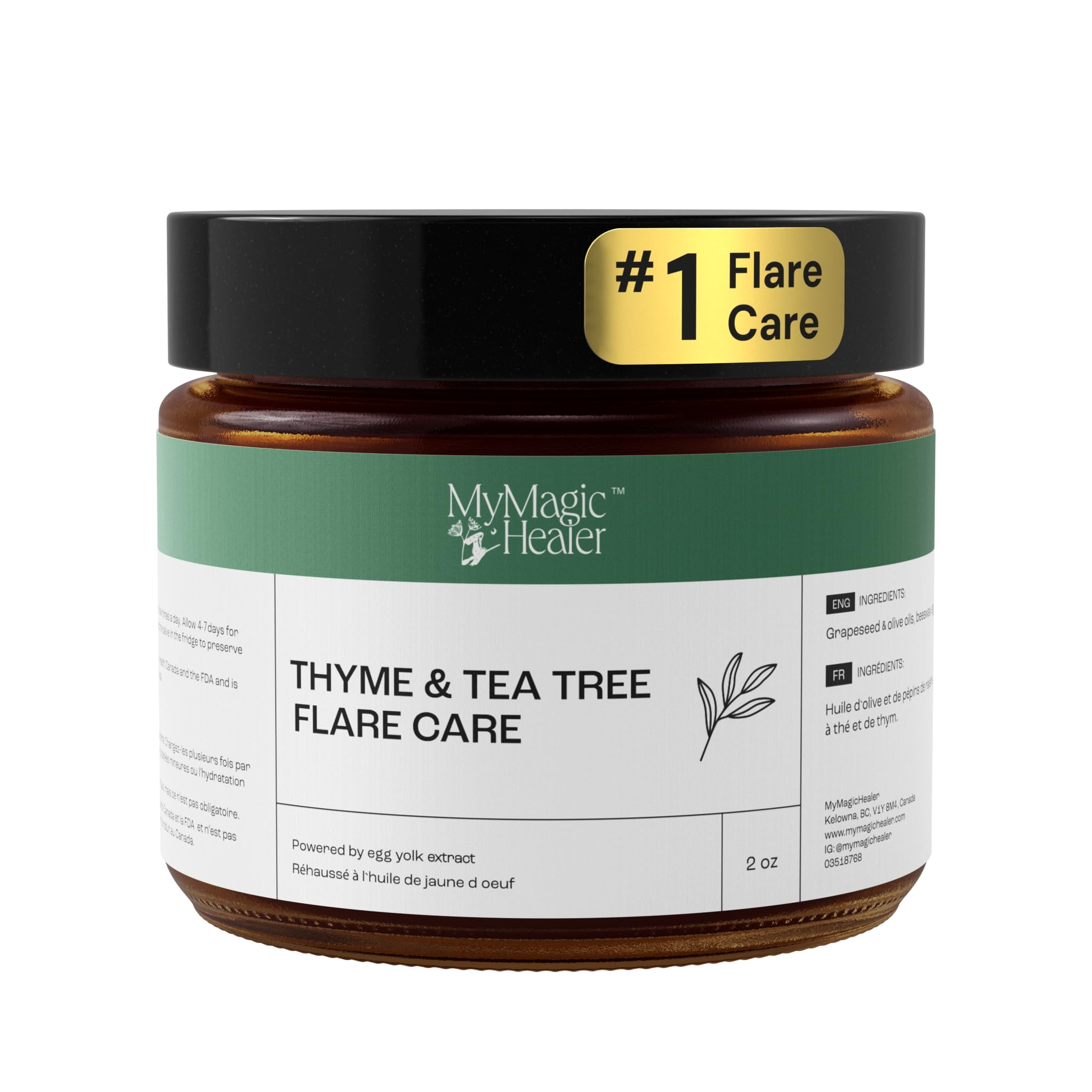 Thyme & Tea Tree YPF5 Flare Care | Solution for Painful Folliculitis ...