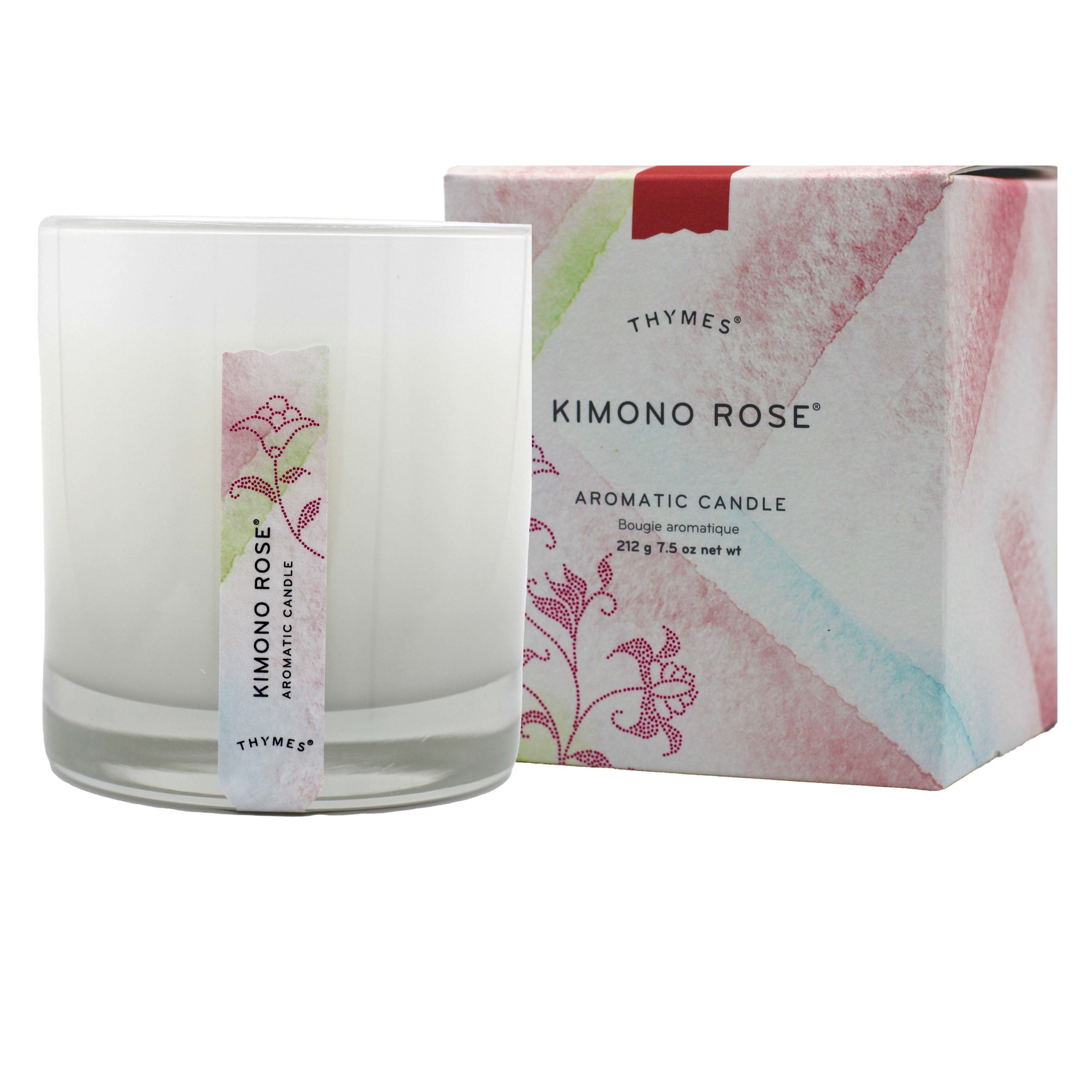 Thymes Aromatic Candle - Kimono Rose - Walmart.com