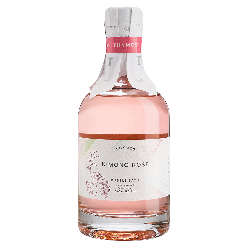 Thymes Bubble Bath - Kimono Rose 11.5oz - Walmart.com