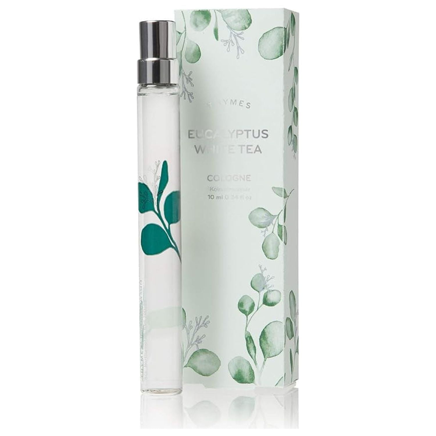 Thymes Cologne Spray Pen - Eucalyptus White Tea Eucalyptus White Tea 0.34oz - Walmart.com