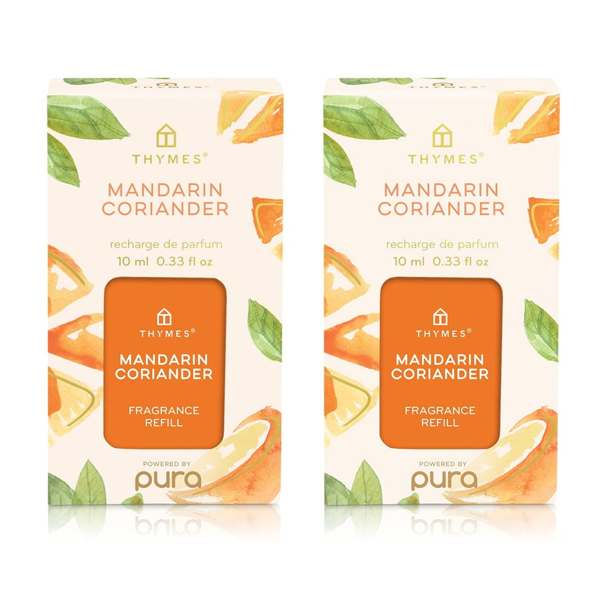 Thymes Mandarin Coriander Pura Smart Home Plug-in Diffuser Refills ...